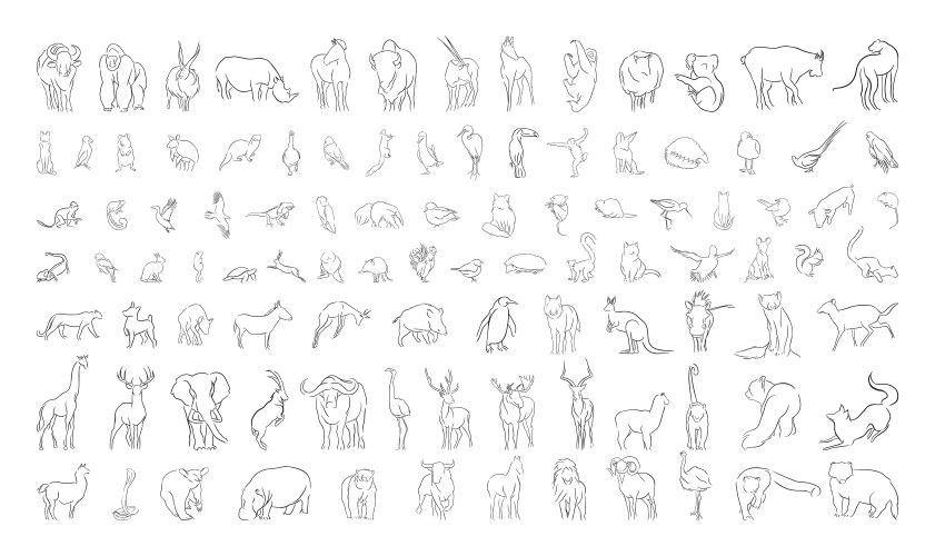 Fox Line Drawing Vector Images (over 6,100)