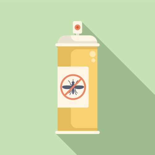 Mosquito repellent spray protecting from malaria Vector Image