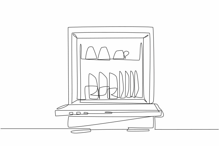 Dishwasher Drawing Vector Images (over 420)