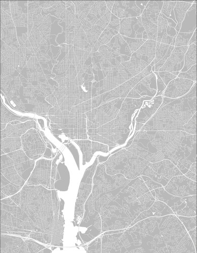Washington Dc Map Vector Images (over 850)