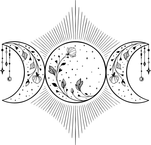Triple Moon Vector Images (über 690)