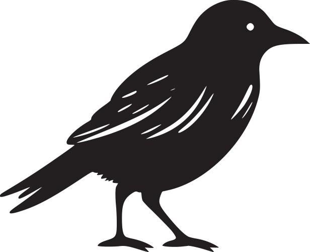 Crow Outline Vector Images (over 3,900)