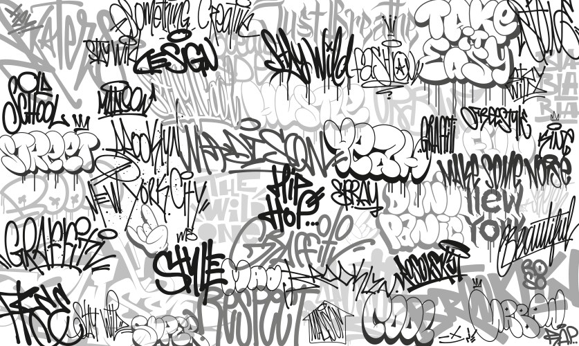 Graffiti Letter T Vector Images (over 2,700)