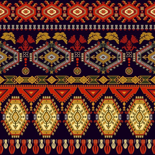 Ornamental seamless pattern ethnic Royalty Free Vector Image