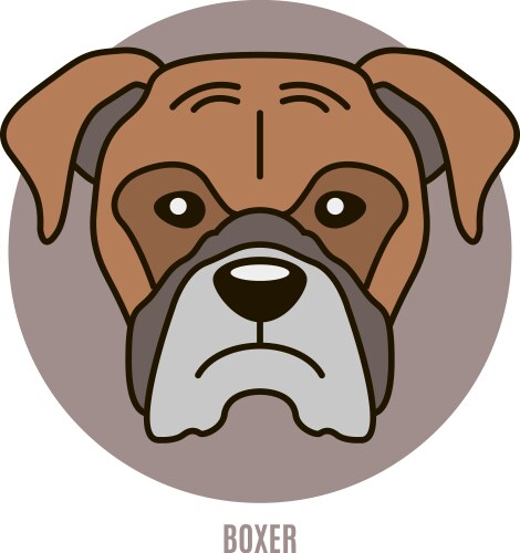 Boxer Dog Cartoon Vector Images (over 2,300)
