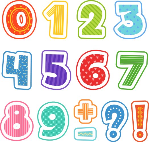 Number One Cartoon Vector Images (over 6,200)