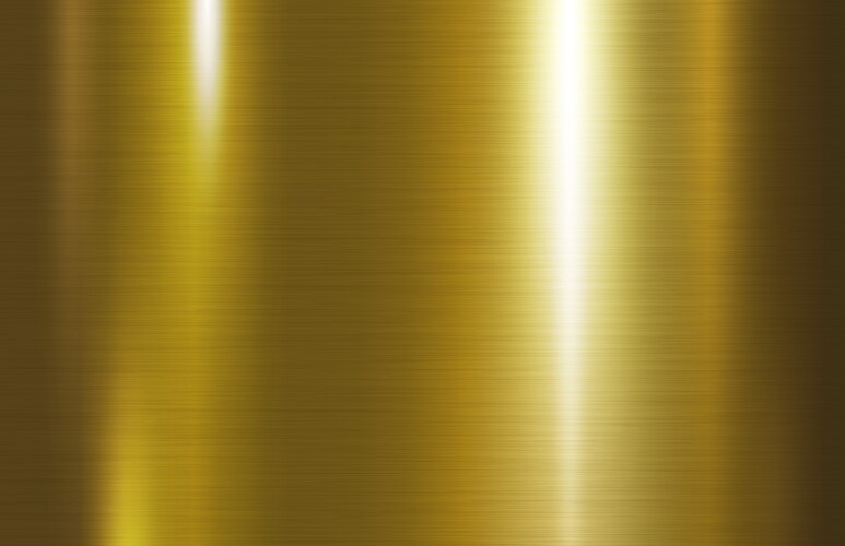 Gold foil texture background metal shiny gradient Vector Image