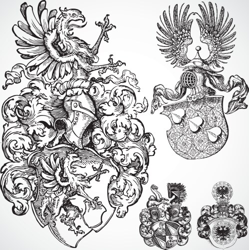 Gothic lion Royalty Free Vector Image - VectorStock