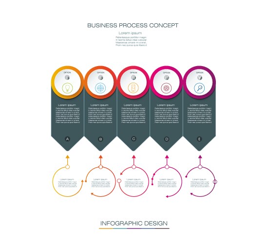 Prioritization techniques rectangle infographic Vector Image