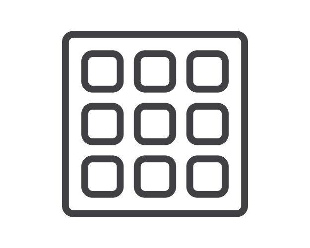 Hamburger menu icon buttons for website ui Vector Image