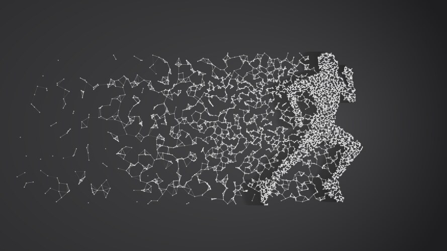 Geometric Running Man Vector Images (over 840)