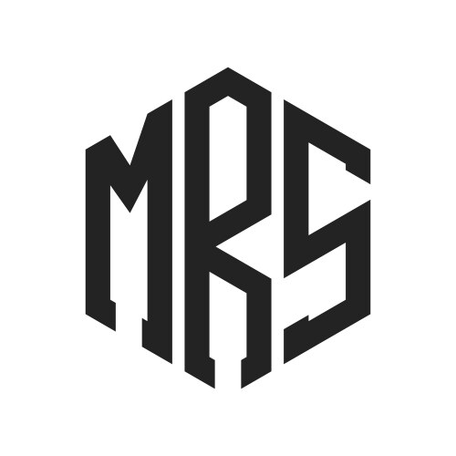 Usv logo design initial letter monogram Royalty Free Vector