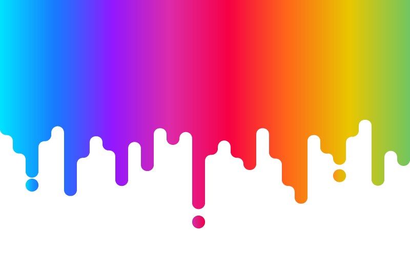 Dripping Rainbow Vector Images (over 4,900)