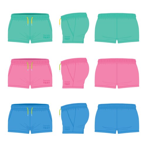 Women Shorts Vector Images (over 15,000)