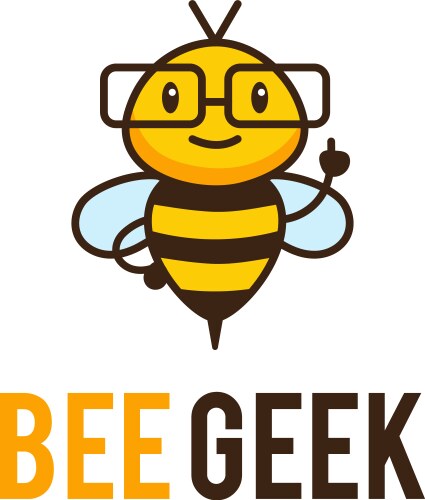 Honey bee Royalty Free Vector Image - VectorStock