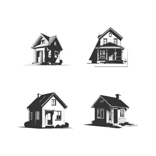 Simple House Silhouette Vector Images (over 43,000)