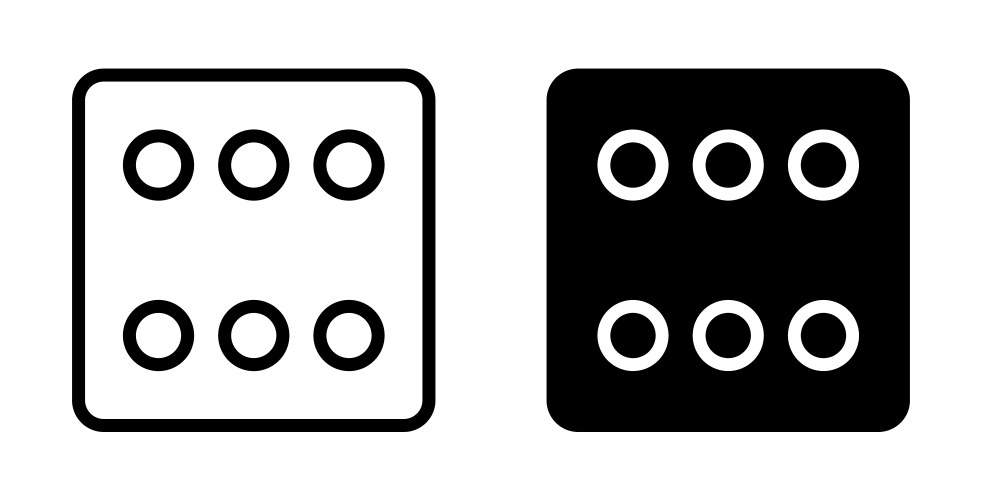 Dice One Side Vector Images (over 150)