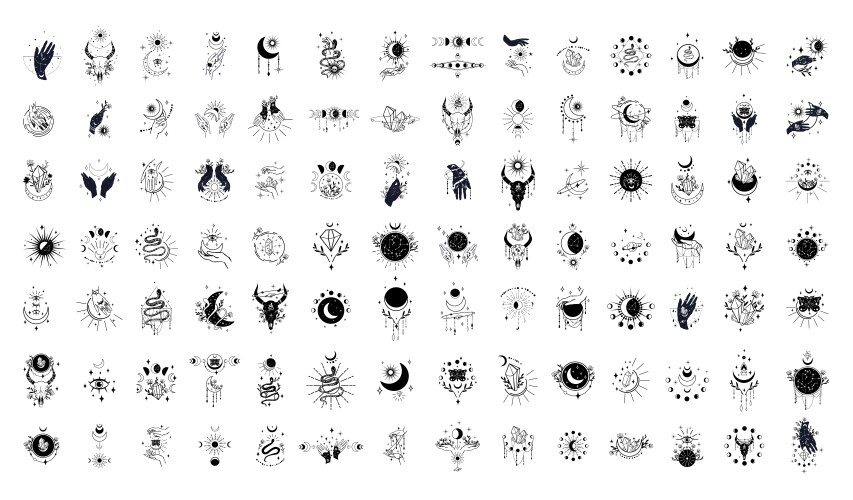 Sun Tattoo Vector Images (over 15,000)