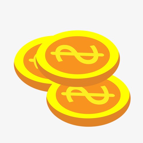 Cartoon Gold Coin Vector Images (over 35,000)