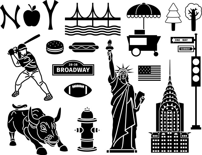 New York State Silhouette Vector Images (over 3,100)