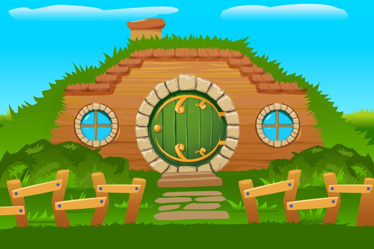 House Hobbit Cartoon Vector Images (over 390)