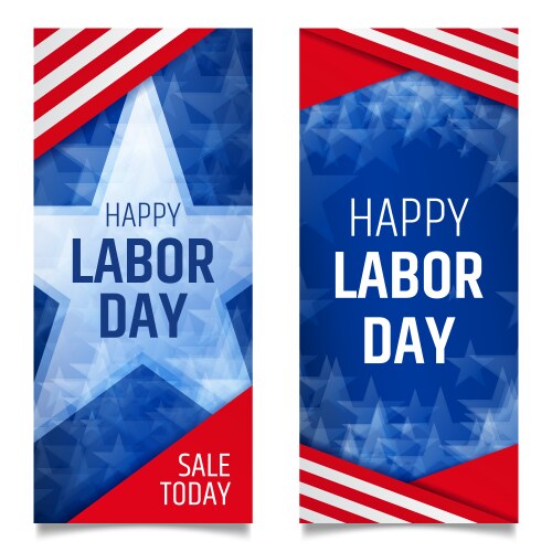 Happy Labor Day Banner Vector Images (over 12,000)