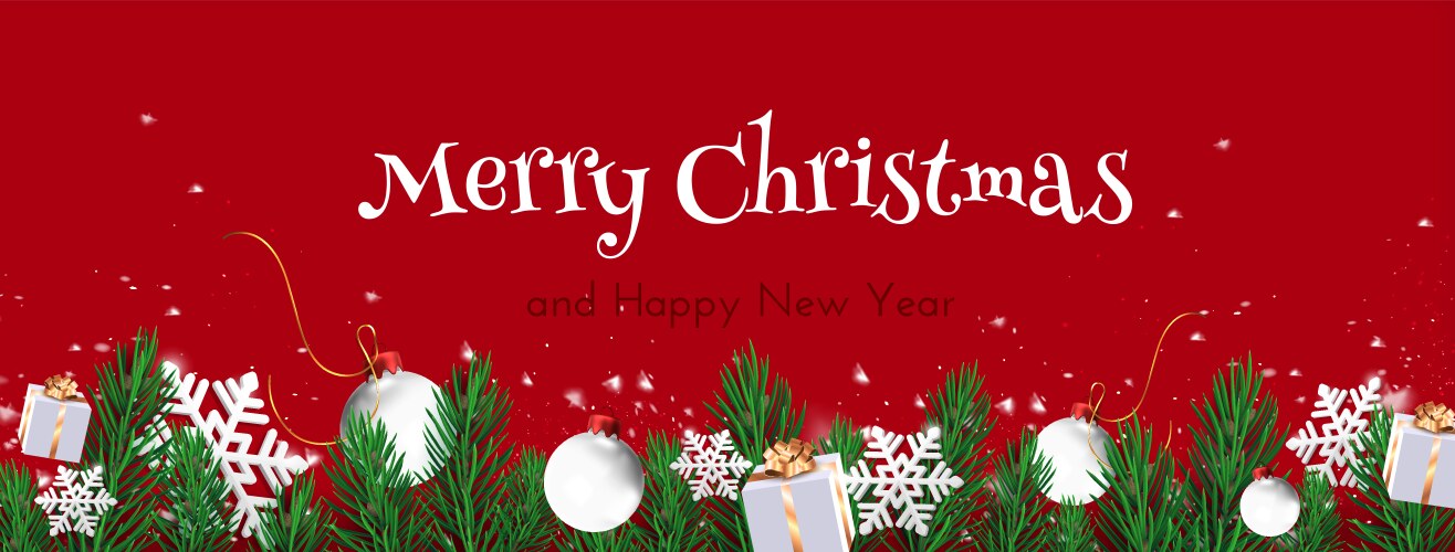 Christmas Header Banner Vector Images (over 8,700)
