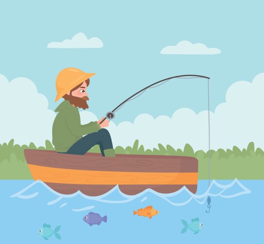 Fishing Man Vector Images (over 19,000)