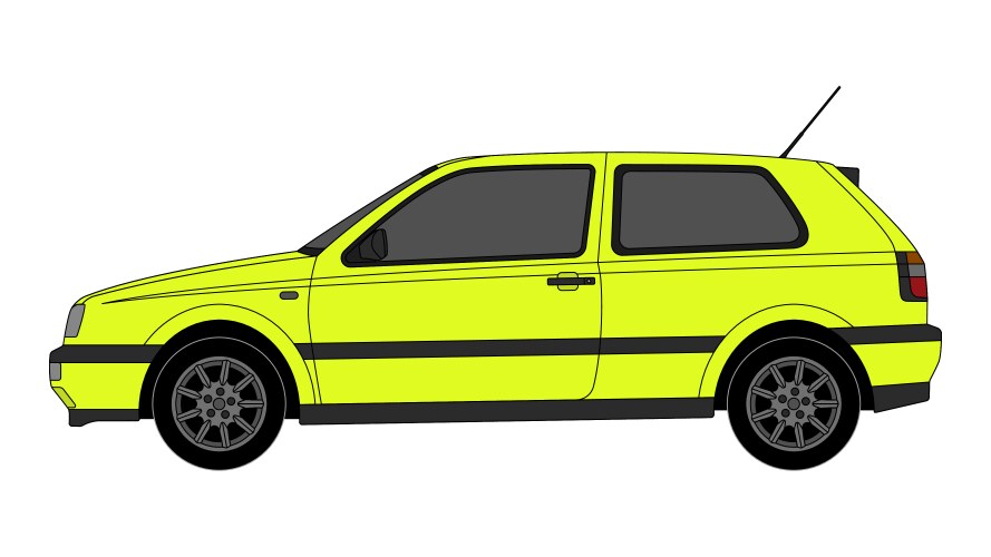 Volkswagen Golf Vector Images (over 190)