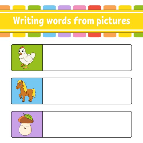 Writing Activity Vector Images (over 24,000)