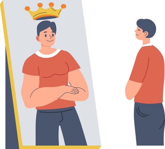 Self Esteem Cartoon Vector Images (over 1,300)