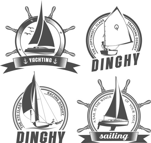 Sailing pattern Royalty Free Vector Image - VectorStock