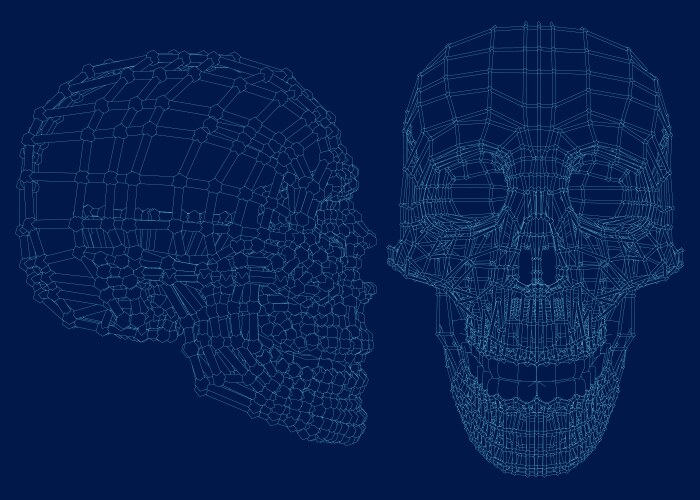 Skull Line Drawing Vector Images (over 16,000)