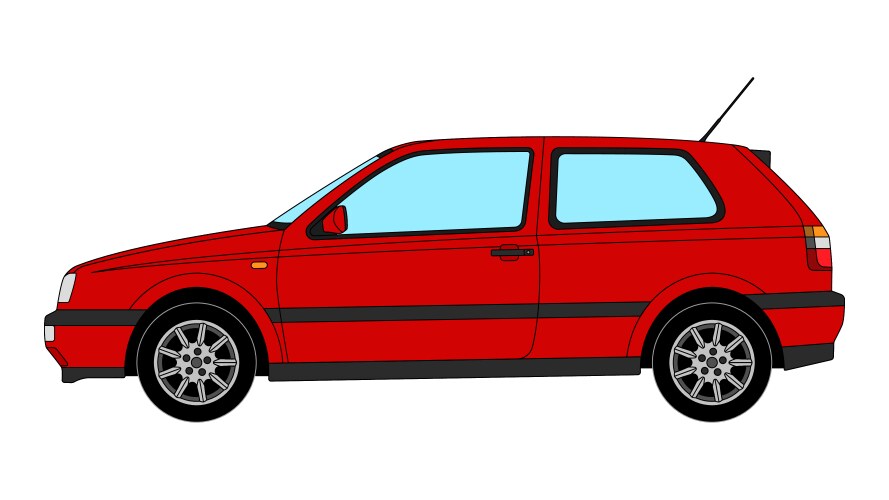 Volkswagen Golf Vector Images (over 190)