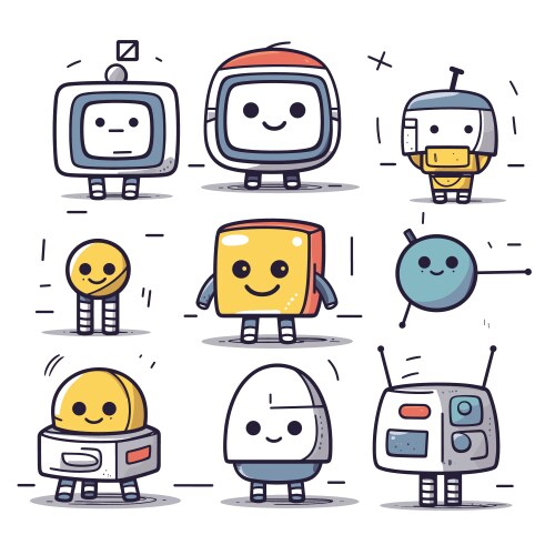 Electronic Cartoon Vector Images (over 100,000)