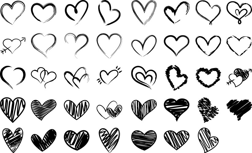 Distressed Heart Vector Images (over 7,100)