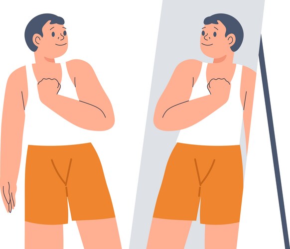 Self Esteem Cartoon Vector Images (over 1,300)