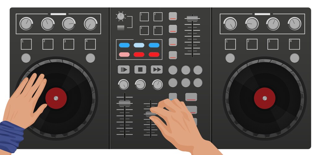 Dj Hand Vector Images (over 5,300)