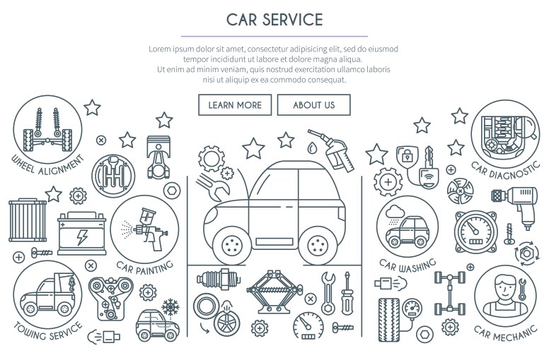Car Service Vector Images (over 260,000)