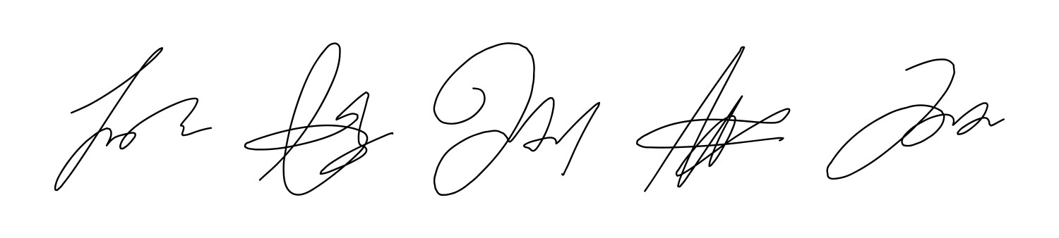 Fake hand drawn autographs set handwritten Vector Image