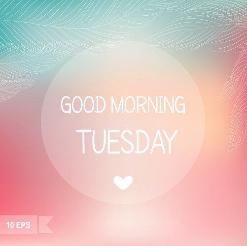 Happy tuesday hand written lettering Royalty Free Vector