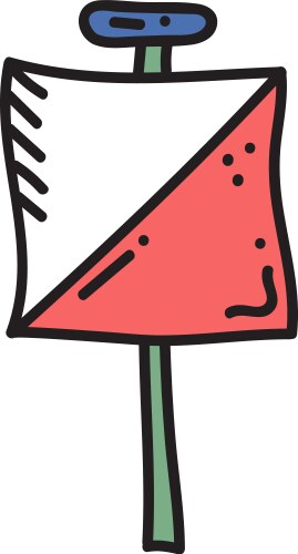 Orienteering map Royalty Free Vector Image - VectorStock