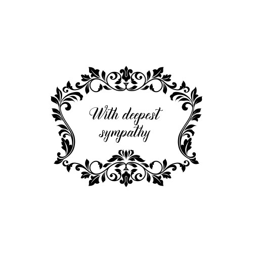 Sympathy Card Border Vector Images (over 180)