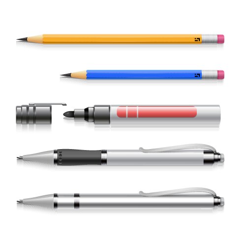 Set of Pens Vector Images (over 150,000)
