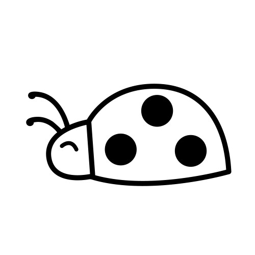 Ladybug Outline Vector Images (over 3,800)