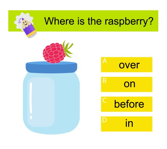 Square shape educational task for kids Royalty Free Vector