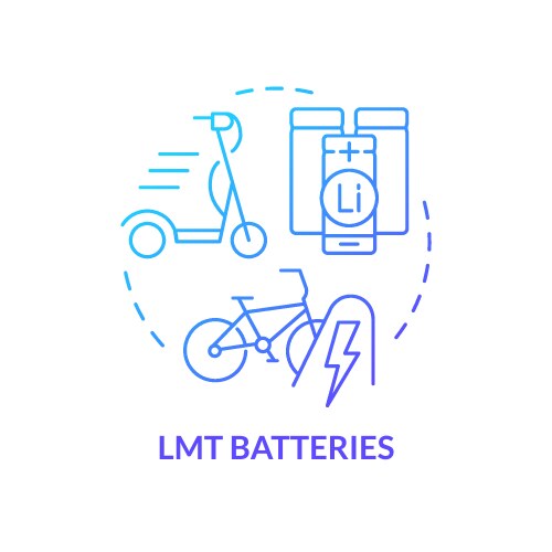 Power blue gradient concept icon Royalty Free Vector Image