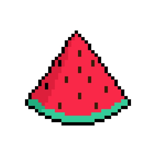 Herring pixel art background fish pixelated 8 bit Vector Image
