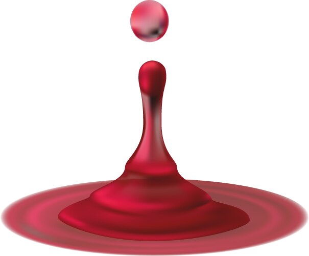 Red wine splash collection Royalty Free Vector Image