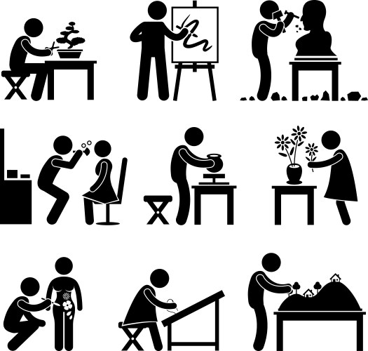 Female Stick Figure Vector Images (over 3,300)